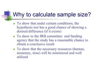 Unit 9b. Sample size estimation.ppt