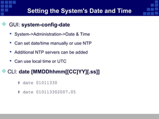 Unit 9 basic system configuration tools | PPT