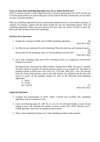 Disk Management | PDF | Operating Systems | Computer Software and Applications