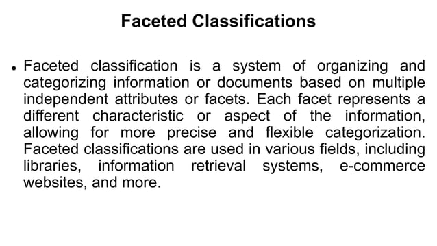 Enumerative and Faceted Classification system.pptx