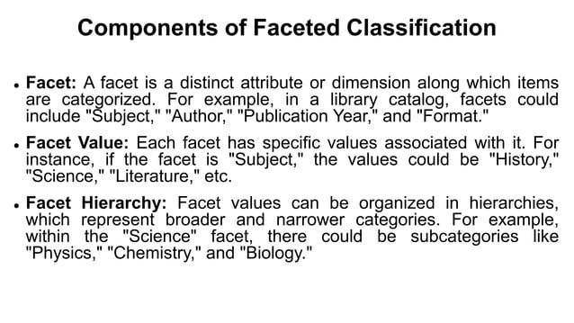 Enumerative and Faceted Classification system.pptx