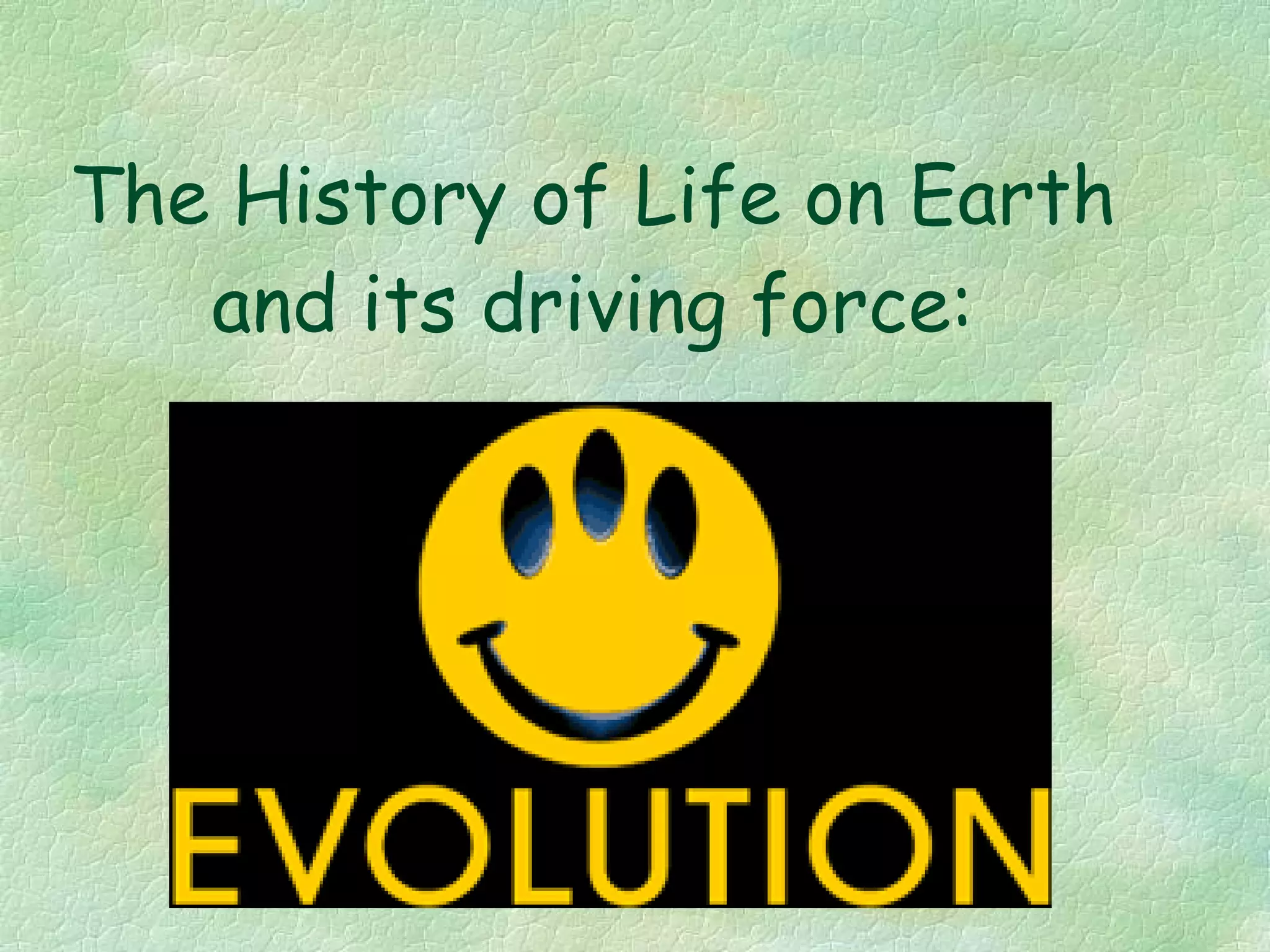Unit 9 evolution | PPT