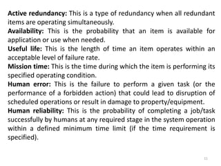 Unit 9 implementing the reliability strategy | PPTX