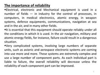 Unit 9 implementing the reliability strategy | PPTX