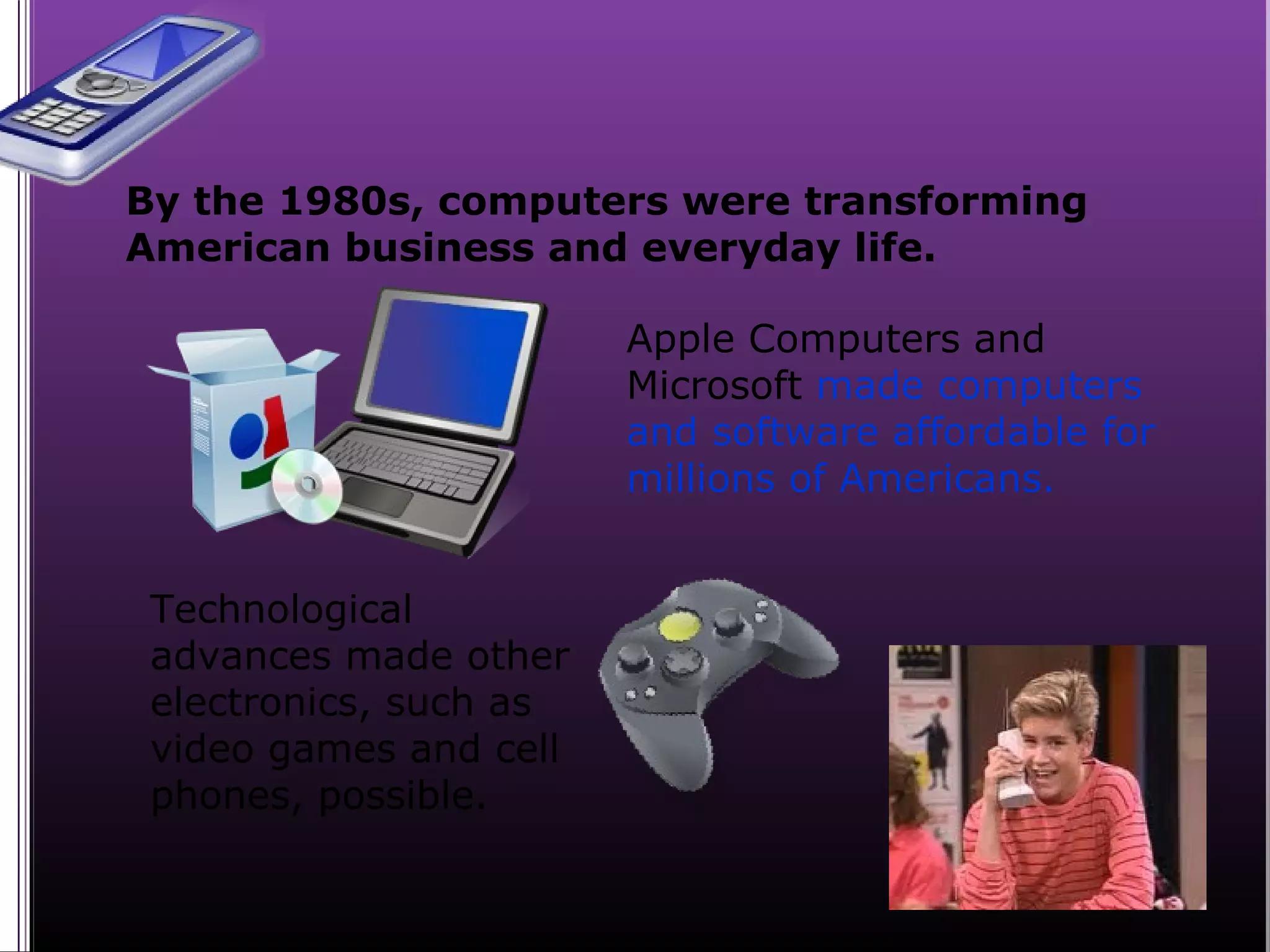 Unit 9 lesson 1 the computer and technology revolutions | PPT