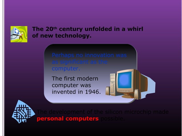 Unit 9 lesson 1 the computer and technology revolutions | PPT