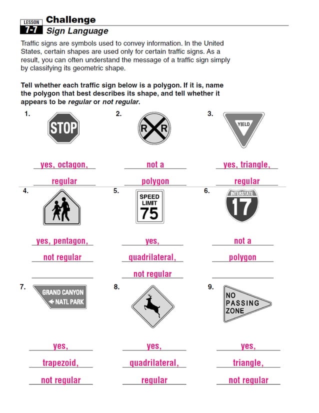 Unit 9 lesson 1 polygons | DOC