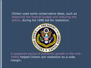Unit 9 lesson 2 the clinton presidency | PPT