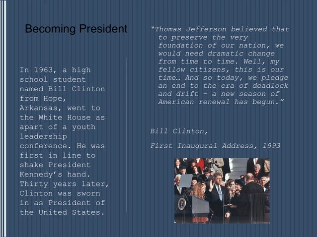Unit 9 lesson 2 the clinton presidency | PPT