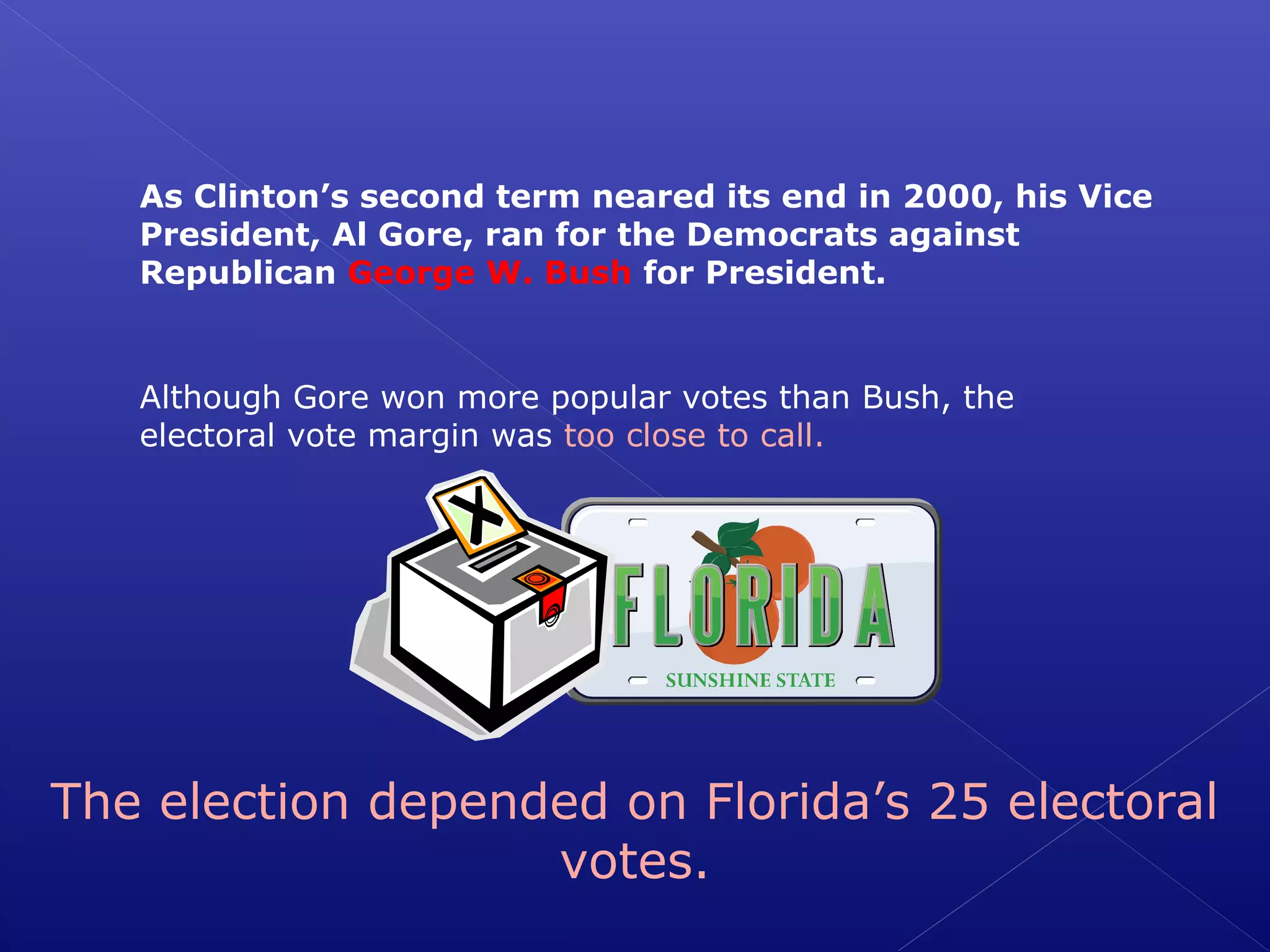 Unit 9 lesson 4 the george w. bush presidency | PPT