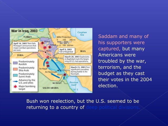 Unit 9 lesson 4 the george w. bush presidency | PPT
