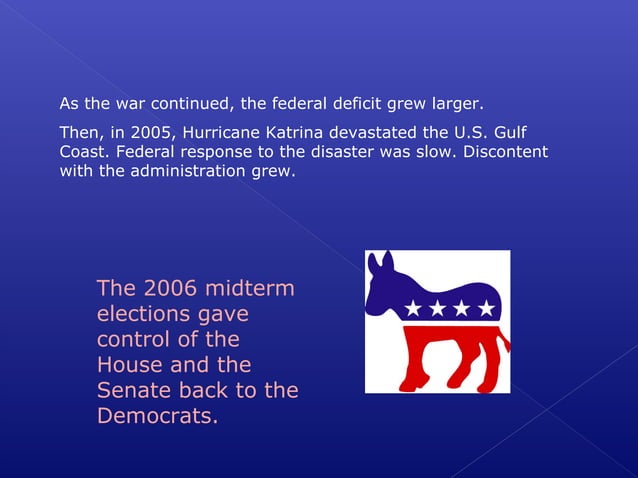 Unit 9 lesson 4 the george w. bush presidency | PPT