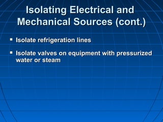 Unit 9 loto pwr_pt | PPT