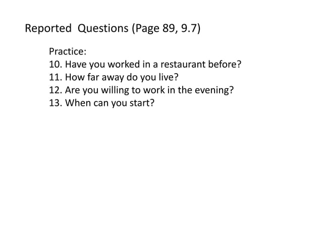 Information Question | PPT