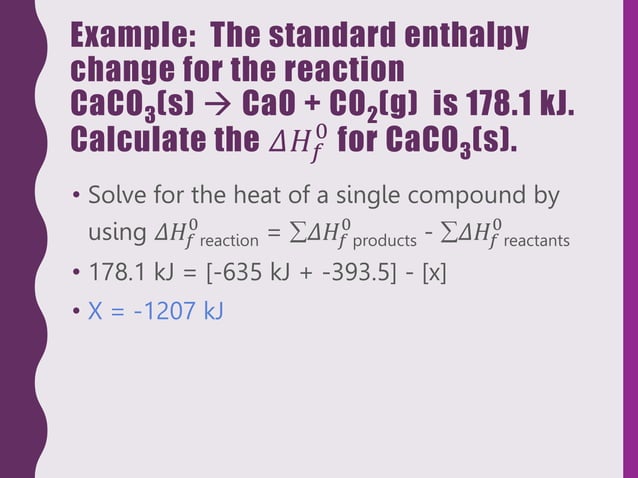 Notes for Unit 17 of AP Chemistry (Thermodynamics) | PPT