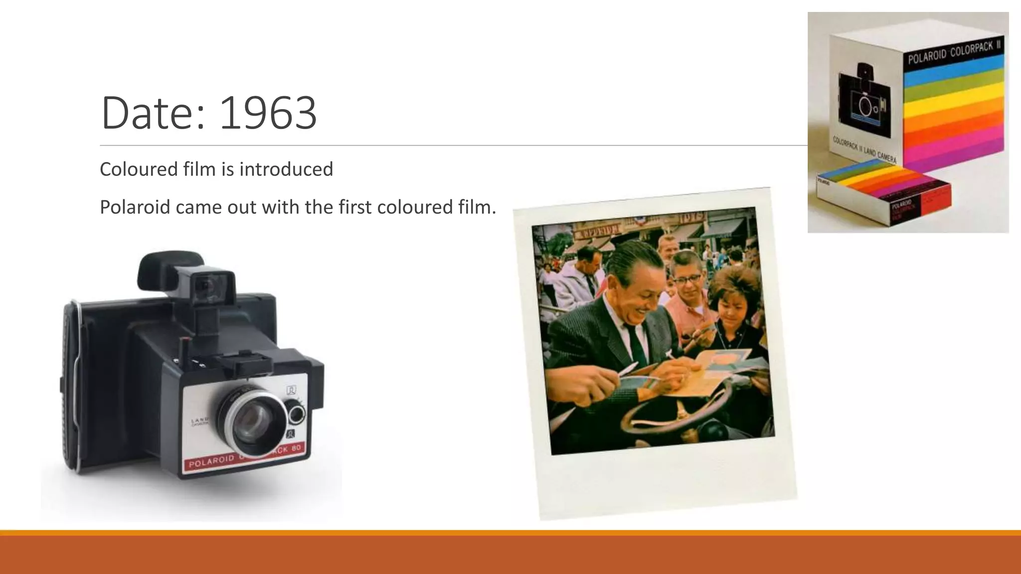 Unit 9 photography camera timeline hw | PPTX