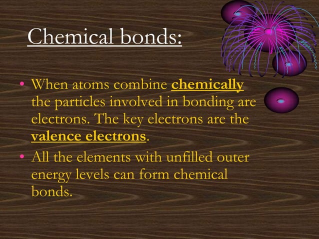 Unit 9 Chemical Bonding | PPTX | Chemistry | Science