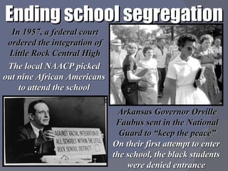 Unit 9 PowerPoint Civil Rights Movement | PPT