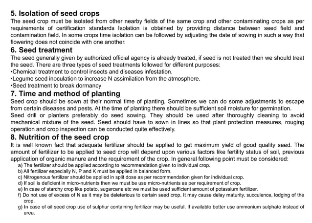 Unit 9 Principle of seed production.pptx