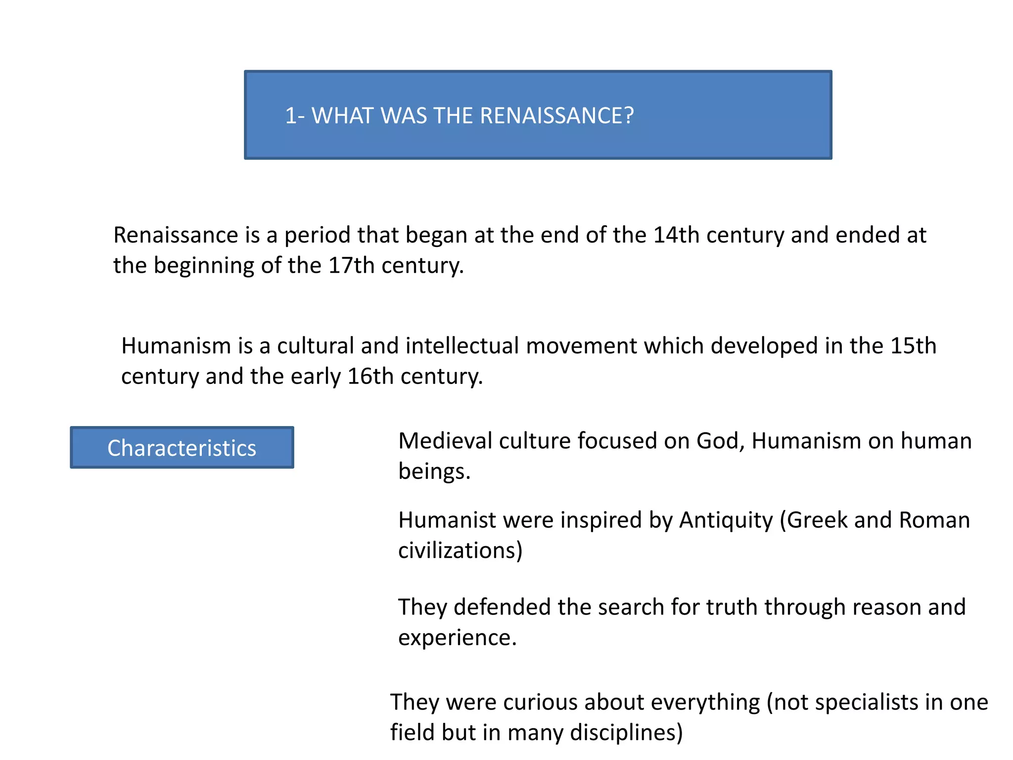 Unit 9 Renaissance and Reformation | PPT