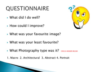 Unit 9 Task 11 - Feedback | PPTX