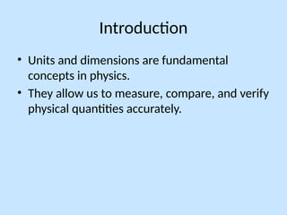 Unit_and_Dimension_Explained.pptx for science students | PPTX