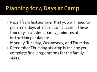 Unit and lesson plan development | PPTX | Homework and Study | Education