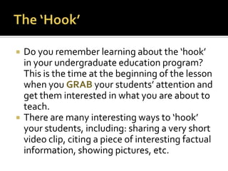 Unit and lesson plan development | PPTX | Homework and Study | Education