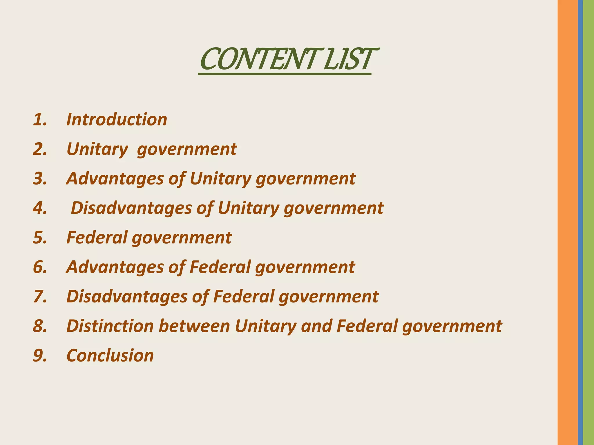 unitary and federal form of government-nityamukta.pptx