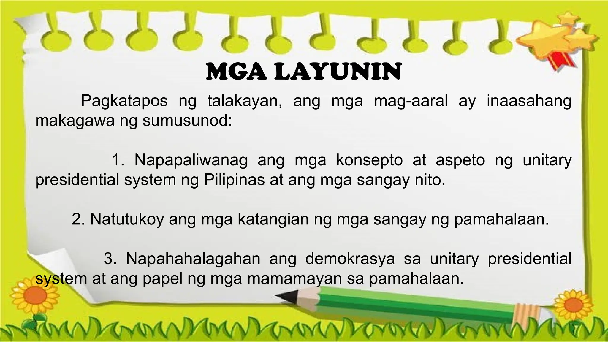 Unitary Presidential System - ARPAN DEMO PPT.pptx
