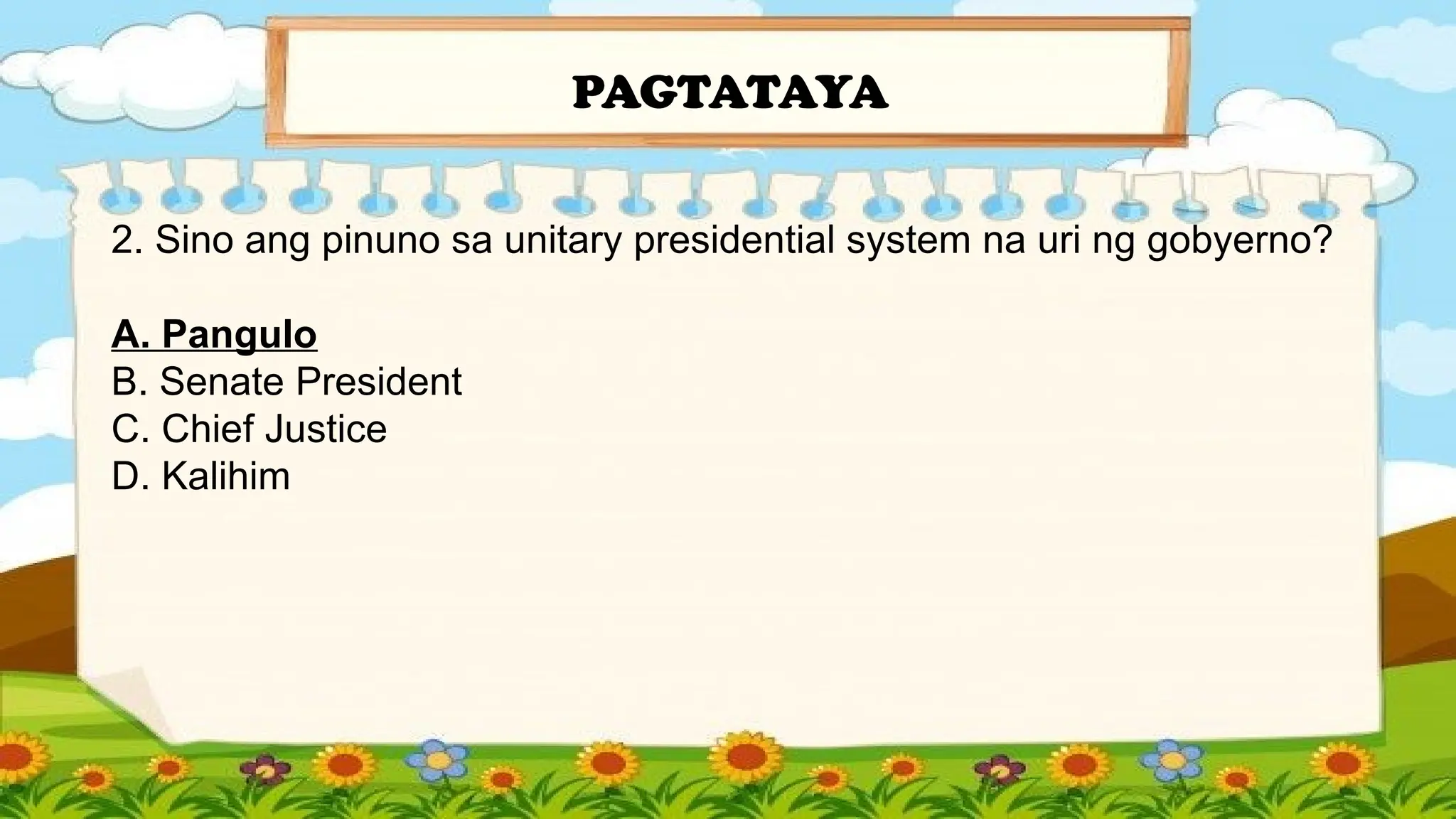 Unitary Presidential System - ARPAN DEMO PPT.pptx