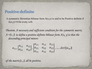 Unitary spaces | PPTX