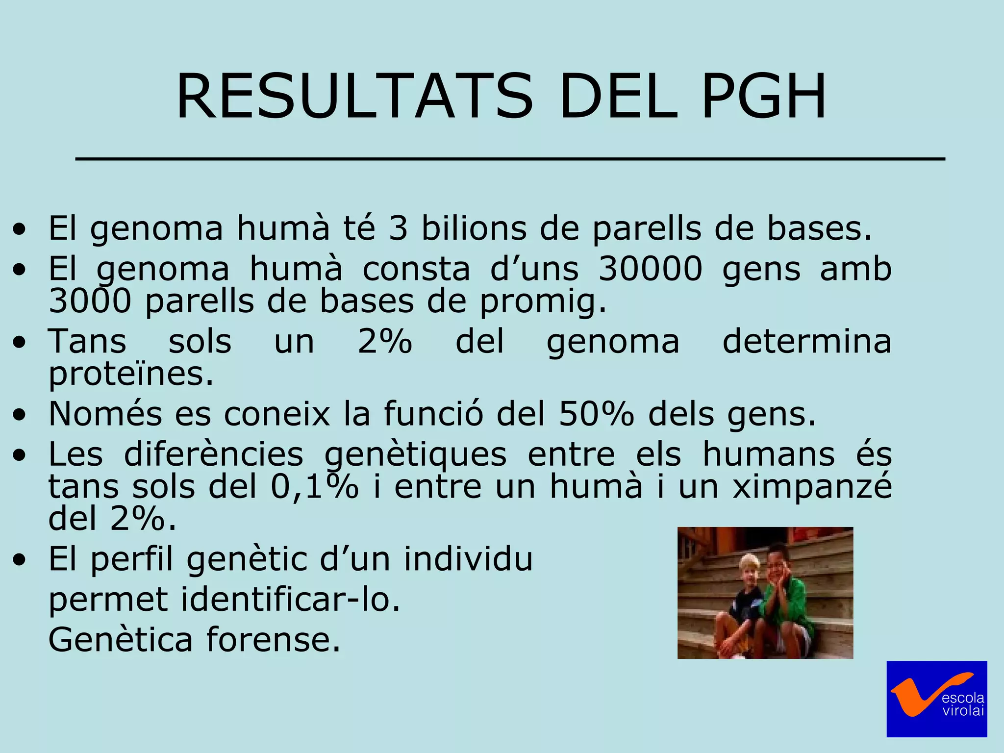 Unitat 1. genetica_actual | PPT