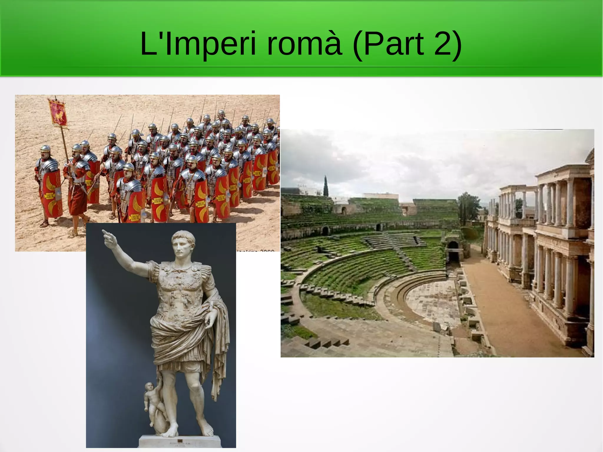 Unitat 13. l'Imperi Romà (Part 2) | PPT
