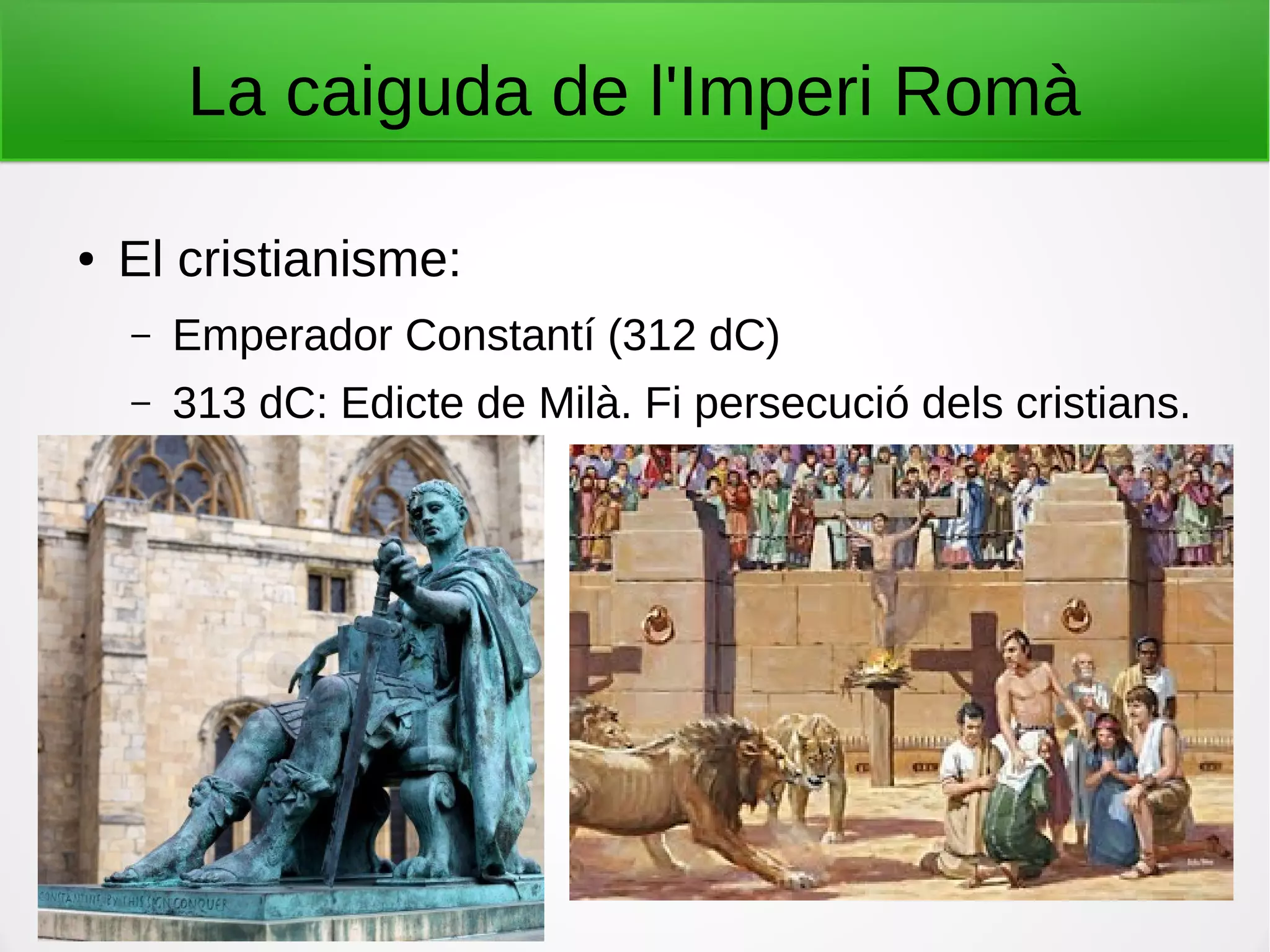 Unitat 13. l'Imperi Romà (Part 2) | PPT