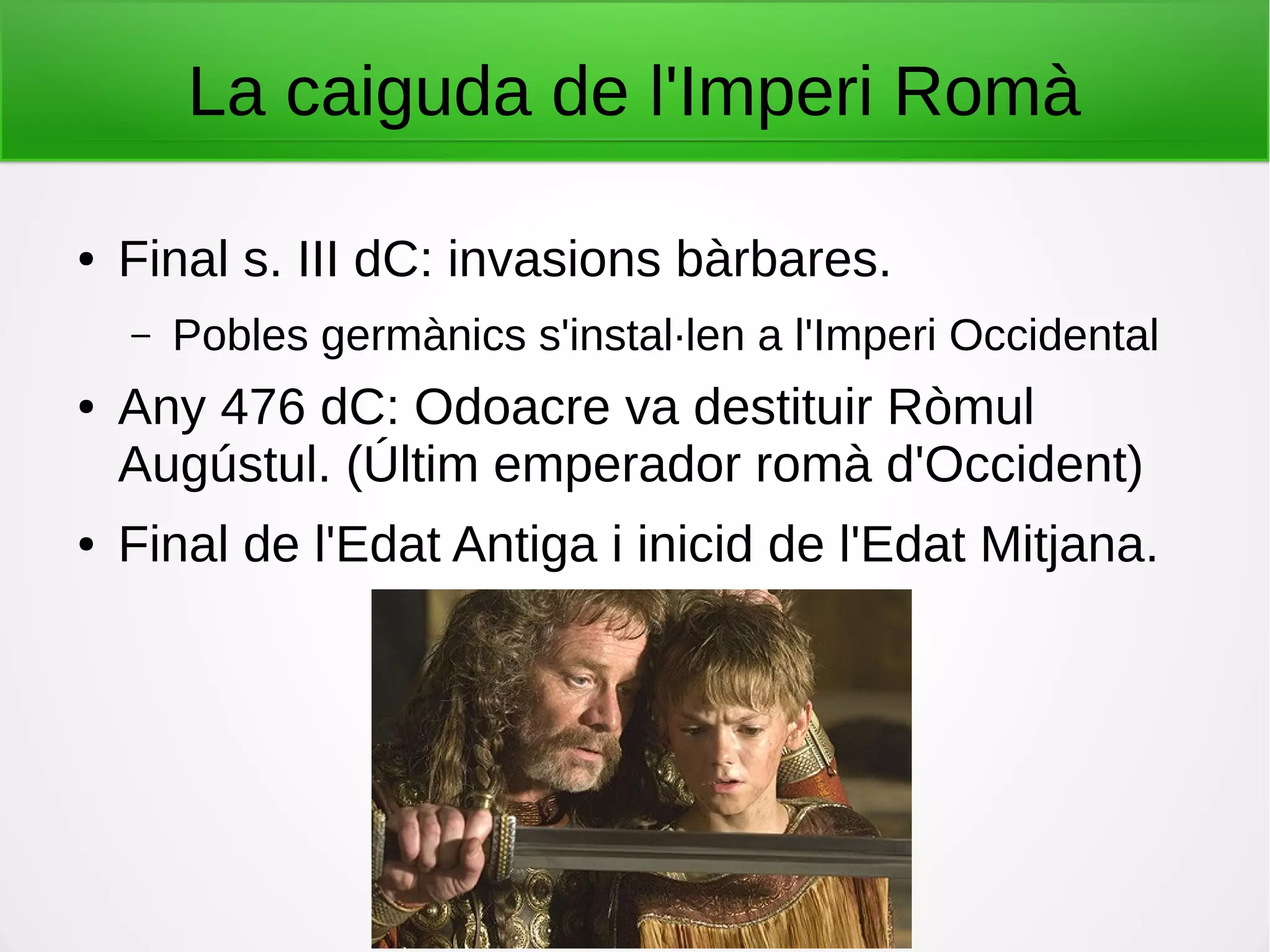 Unitat 13. l'Imperi Romà (Part 2) | PPT