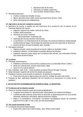 Unitat 13 geografia 2n Batx (Vicens Vives) | PDF