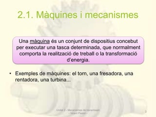 Mecanismes de transmissió (part I) | PPTX