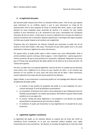 Unitat 2 què és poder polític | PDF