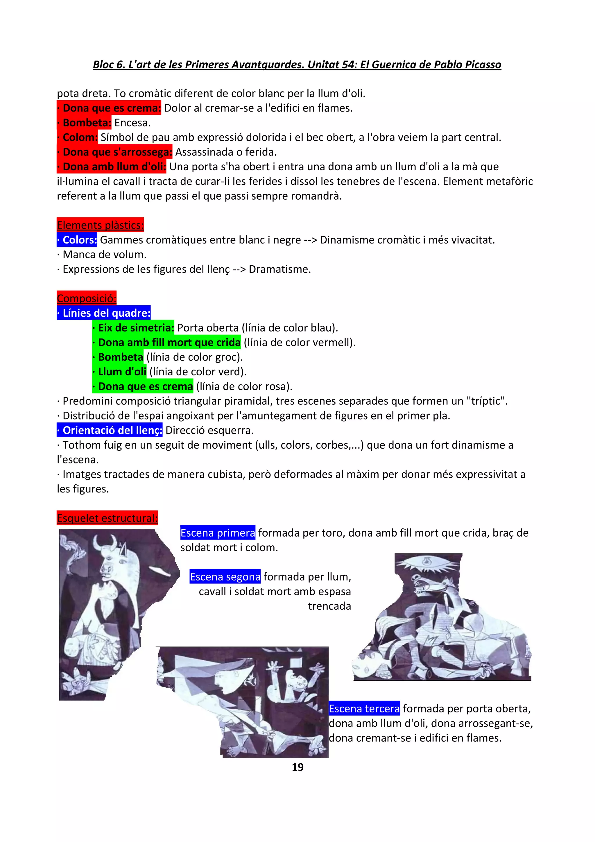 Unitat 54. el guernica de pablo picasso | ODT