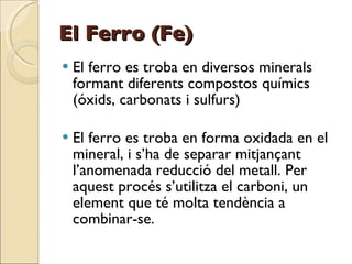 Unitat 7 metalurgia_i_siderurgia | PPT