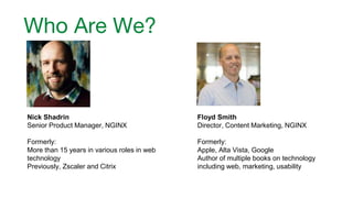 NGINX Unit at Scale: Use Cases and the Future of Unit | PPT