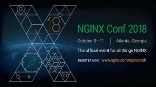 NGINX Unit at Scale: Use Cases and the Future of Unit | PPT