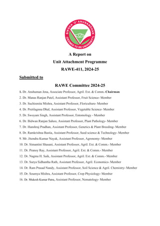 Unit Attachment Program & AIA Report.pdf