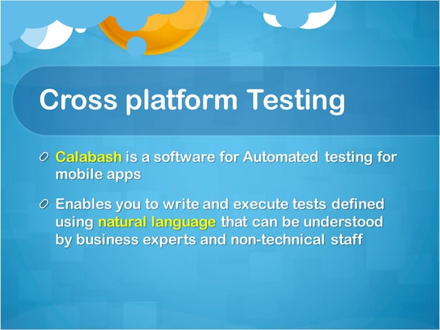 Mobile Development Unit And Automation Testing Pdf Technology And Computing