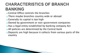 UNIT BRANCH BANKING.pptxat makerere univ | PPTX