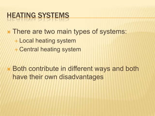 Unit c - section 3.2-3.3 -- heating system technology | PPT