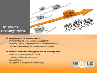 Unit Cargo Presentation English | PPT