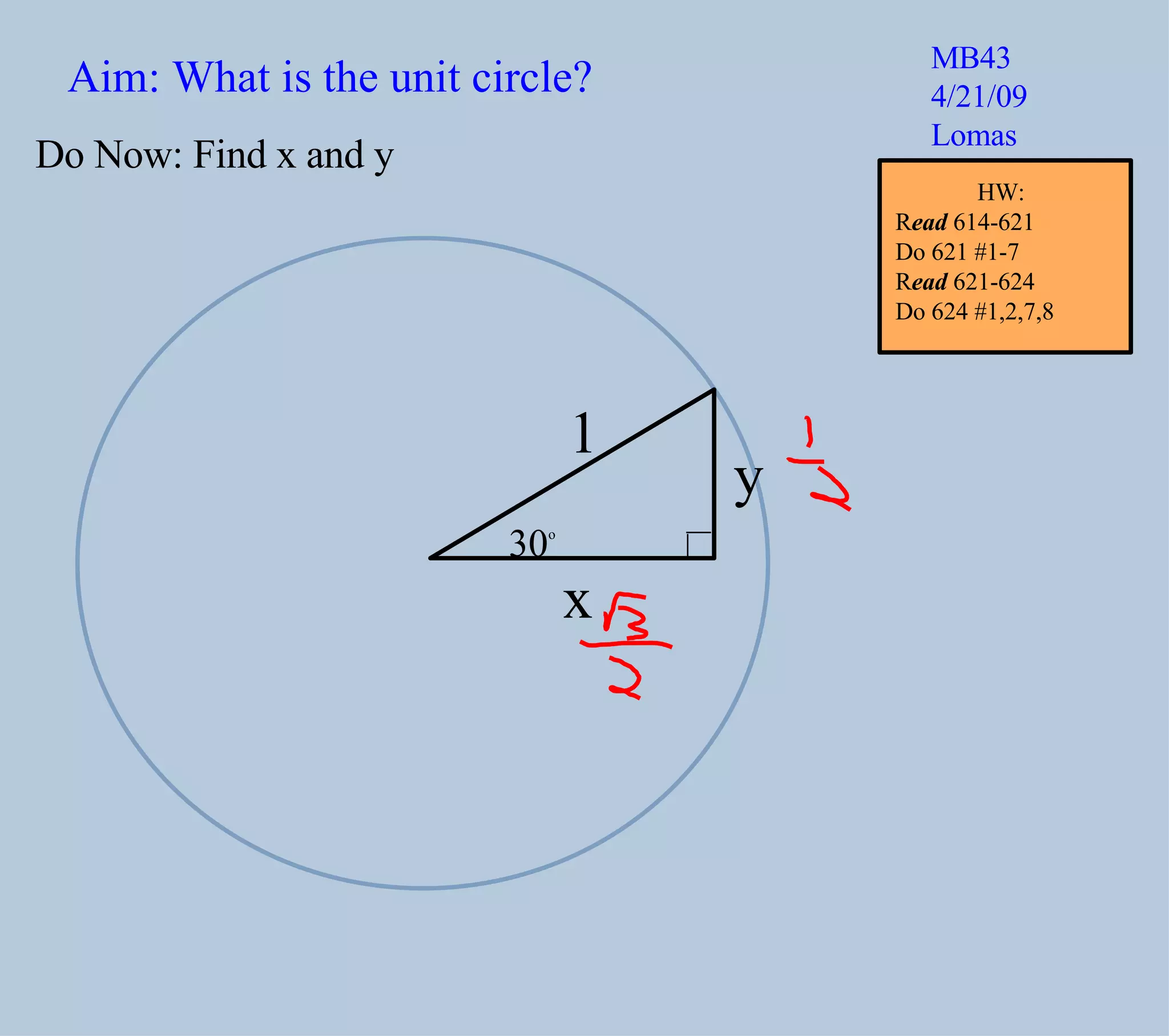 Unit Circle | PPT