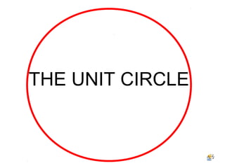 Unit circle, intro to circular functions | PPT